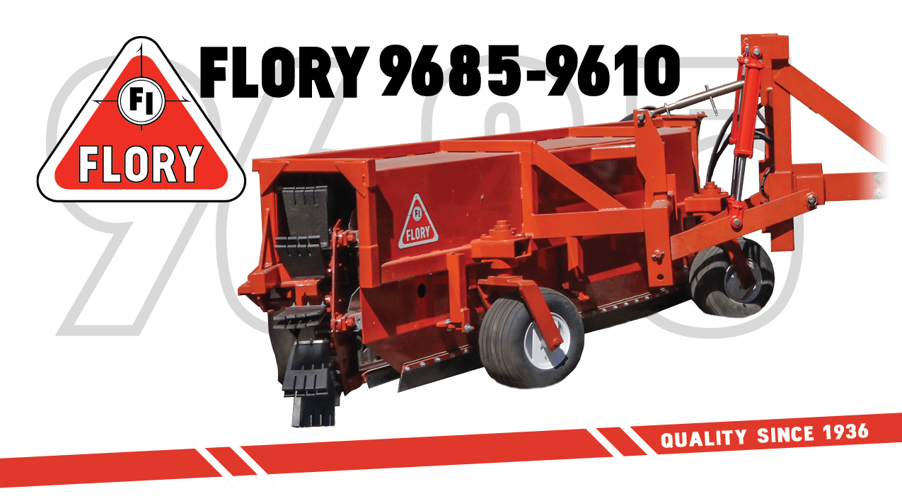 Barredor Flory Tractor Mount V-Sweeper y 2X62 Blower - Eficiencia en la ...