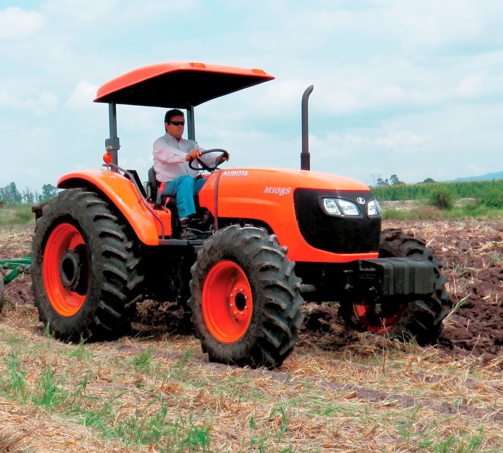 Tractor Kubota M108S - 108Hp de potencia y gran economía en combustible
